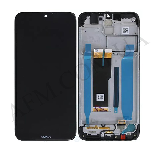 Дисплей Nokia 2.3 (TA-1206) чорний + рамка / Nokia / Дисплеї ...